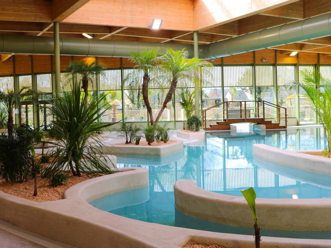 Discover the bathing area at the Portland campsite