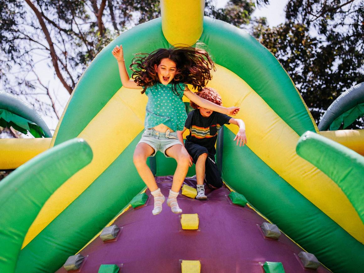 Discover the water park at the Punta Marina campsite