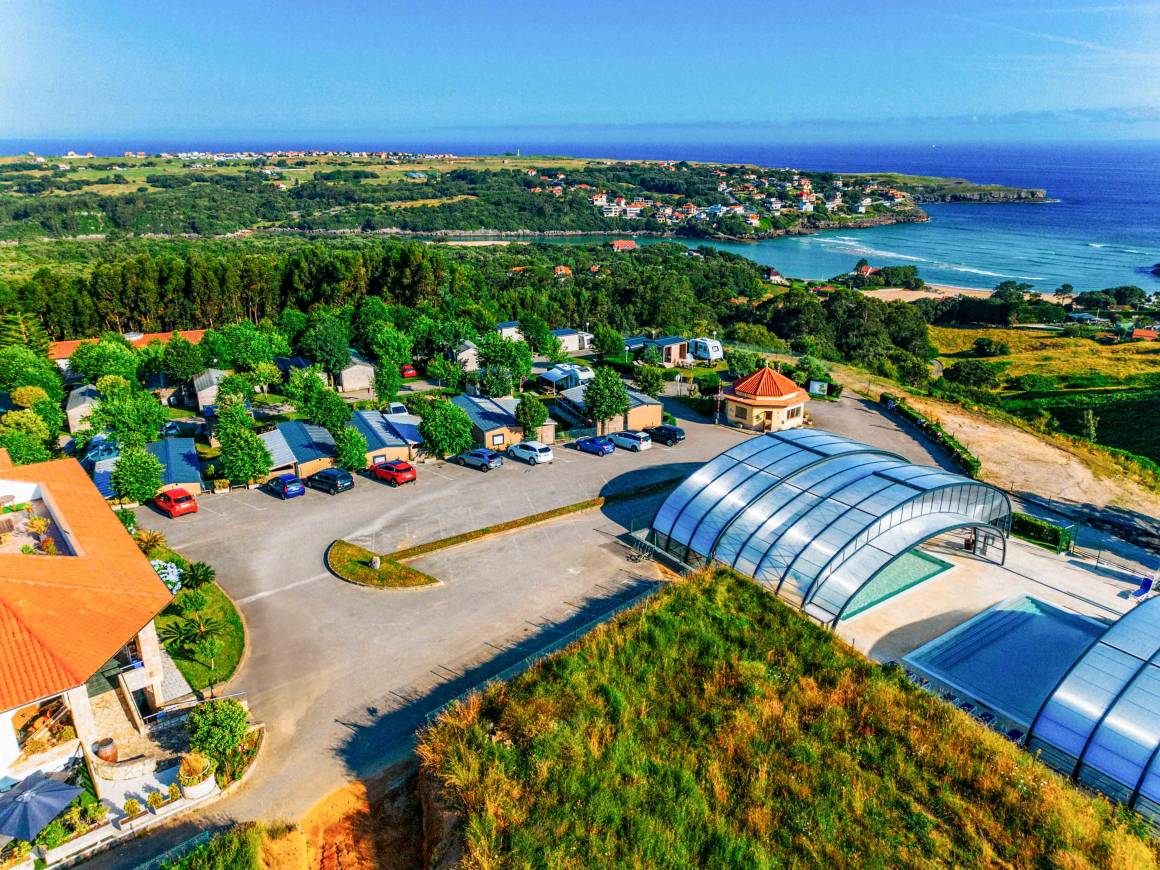 Entdecken Sie den Badebereich des Campings Punta Marina