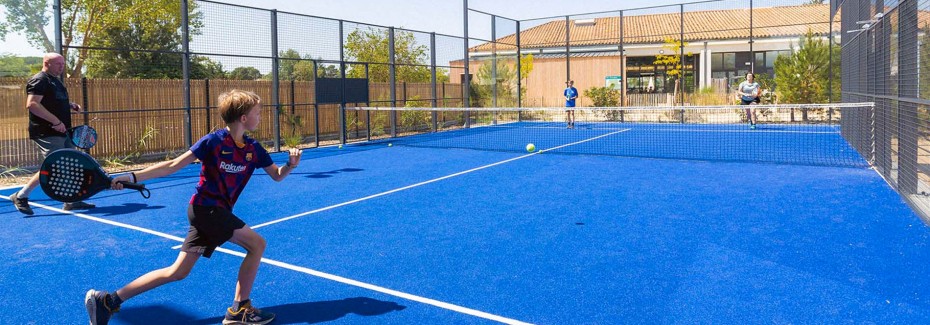 Book your camping holiday with padel courts | Yelloh Village