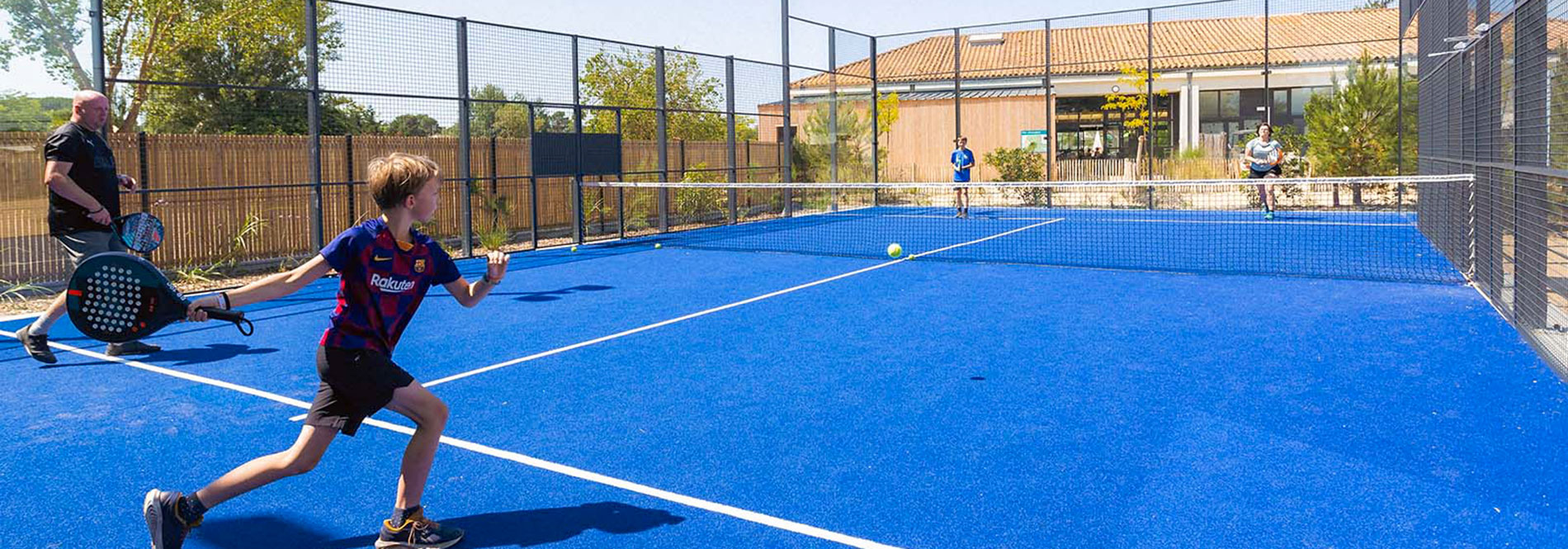Book your camping holiday with padel courts | Yelloh Village