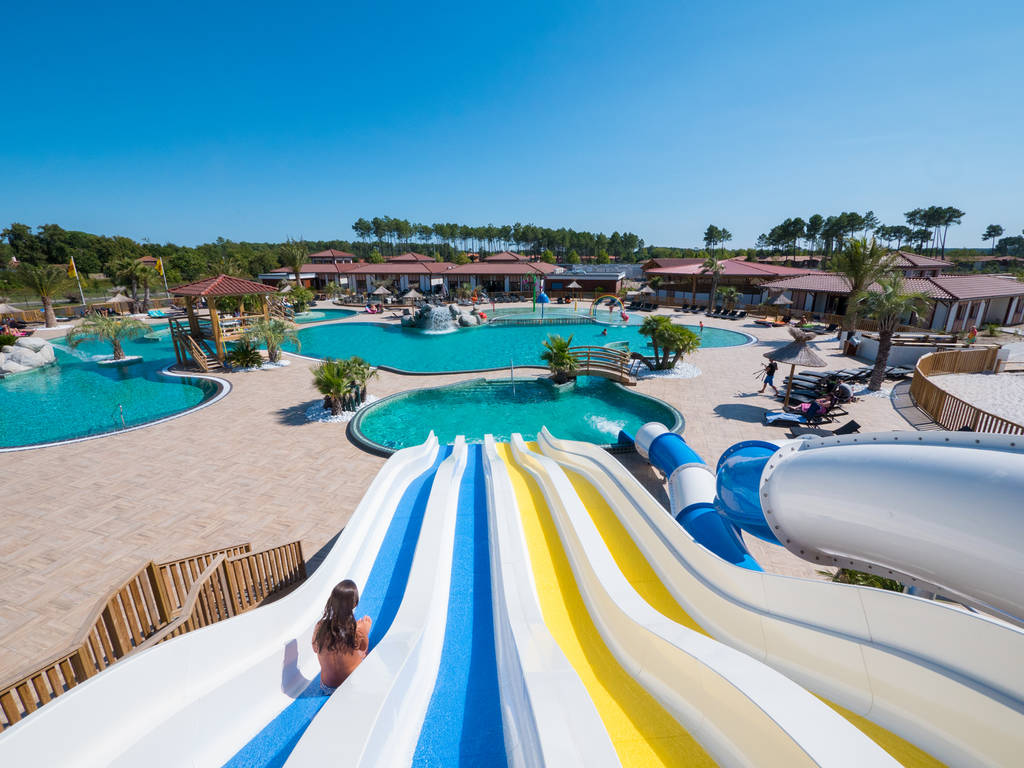 Ontdek het aquapark van Yelloh! Village Au Lac de Biscarrosse