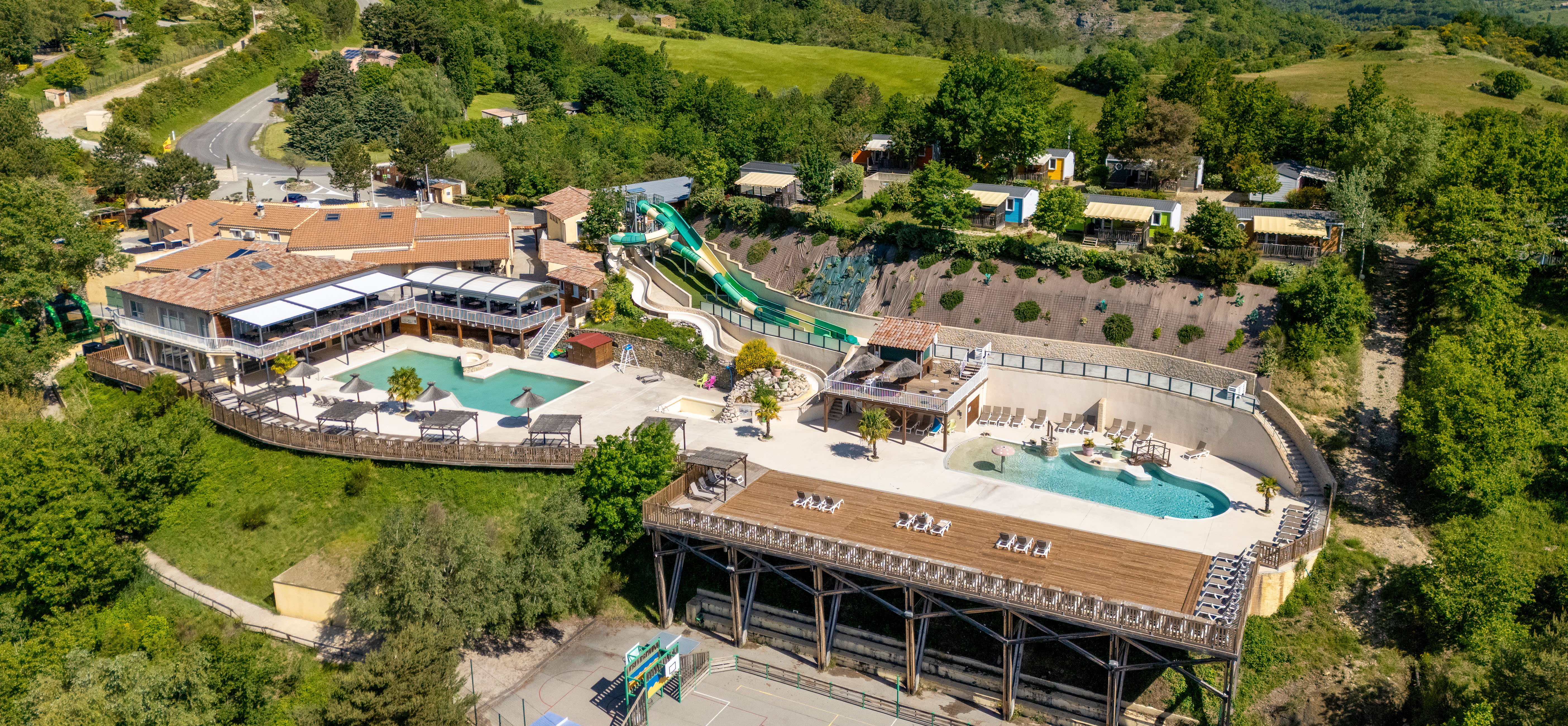 Camping Rhône-Alpes Les Bois du Châtelas **** Bourdeaux Drôme | Yelloh ...