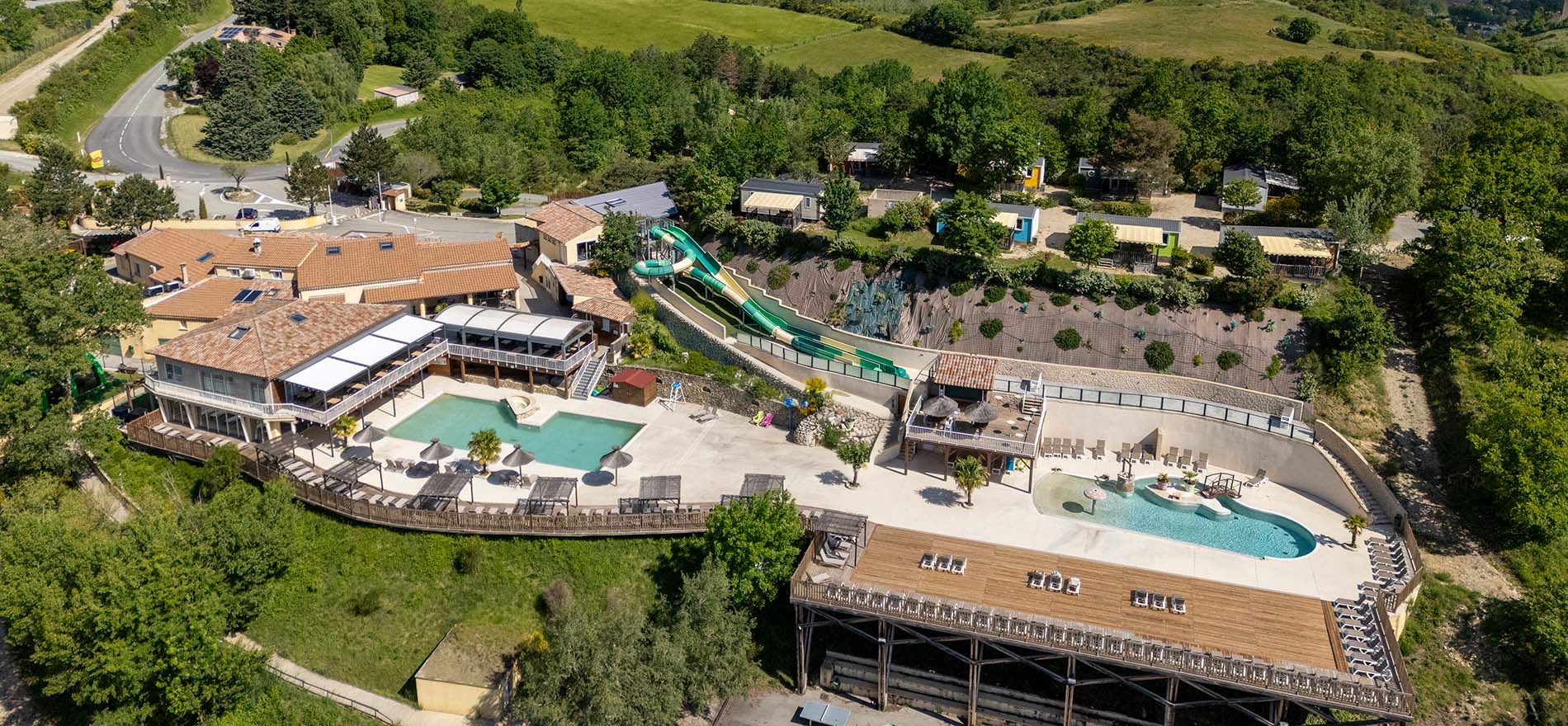 Camping Rhône-Alpes Les Bois du Châtelas **** Bourdeaux Drôme | Yelloh ...