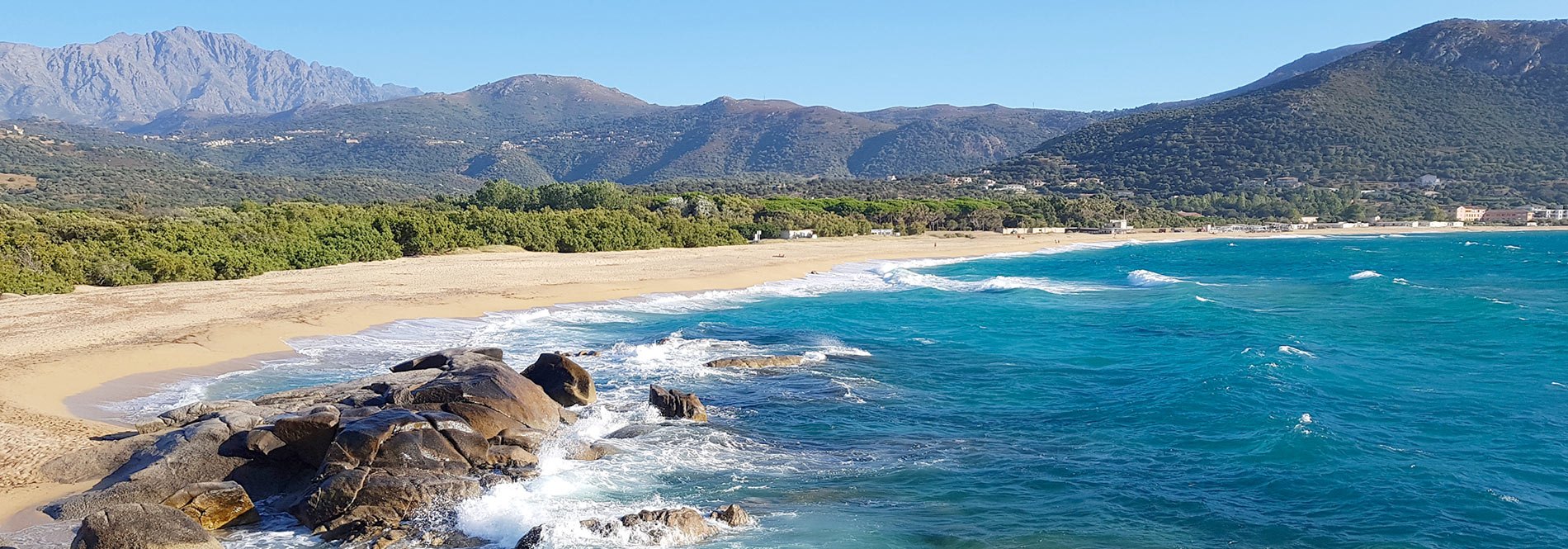 Camping Algajola, location mobil home Algajola Yelloh Village